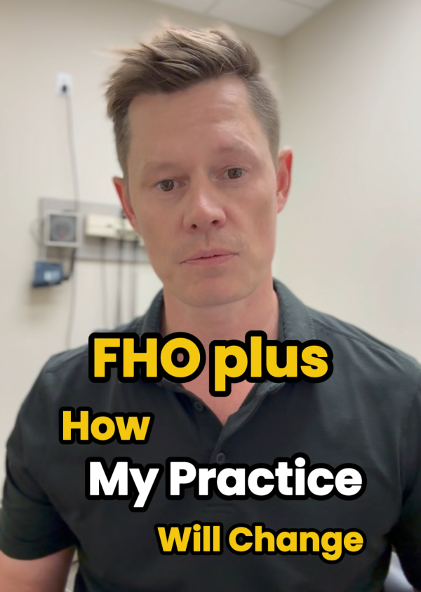 The “FHO plus” Model – Dr. Adam Stewart